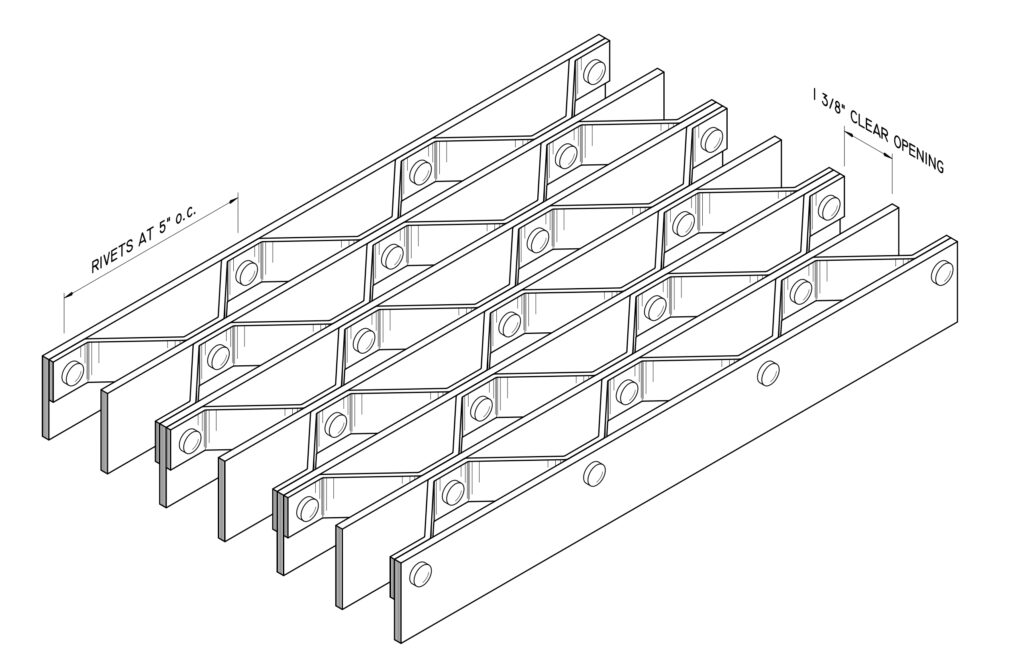 Riveted Gratings | Heavy-Duty Industrial Grating Solutions