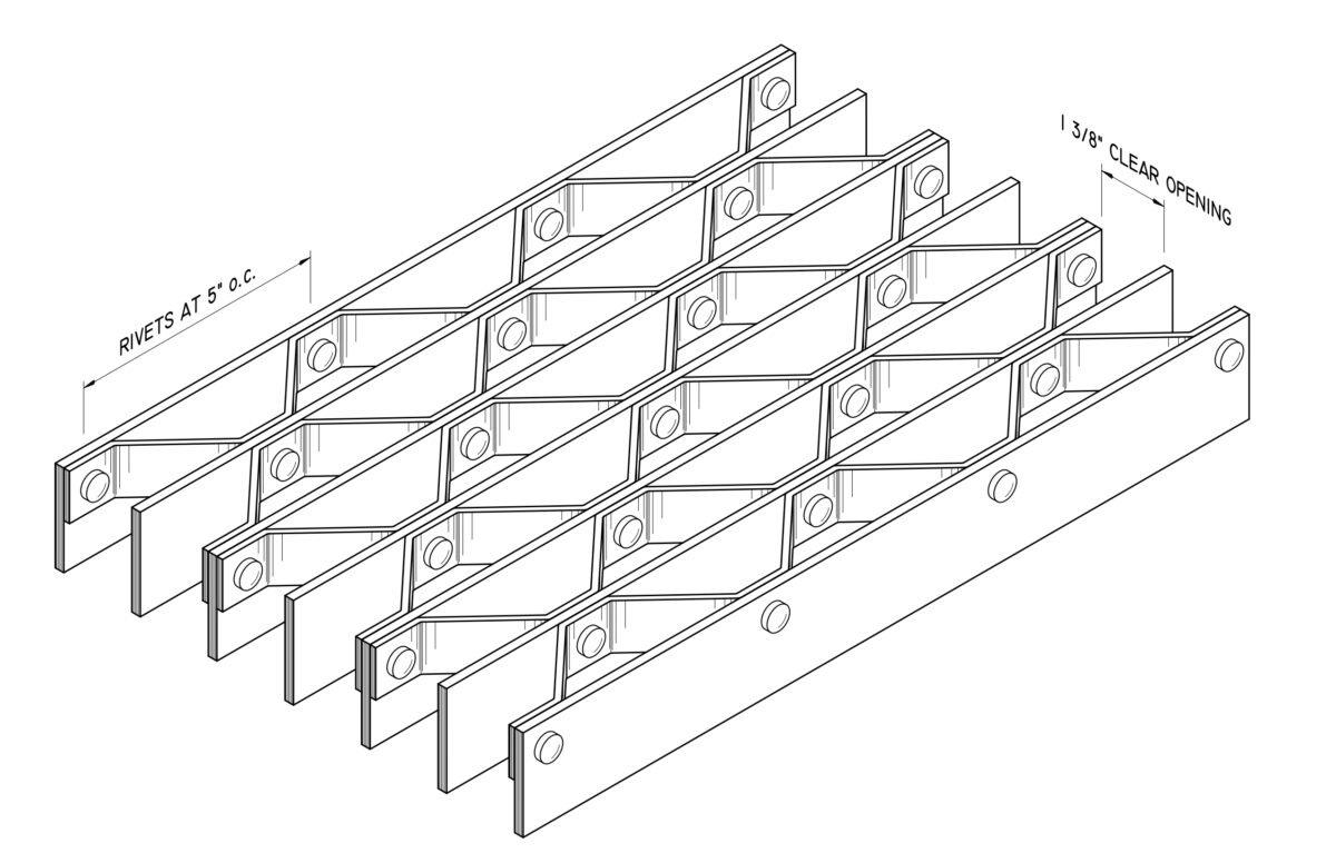 Riveted Gratings | Heavy-Duty Industrial Grating Solutions