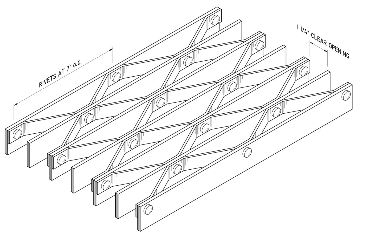 Riveted Gratings | Heavy-Duty Industrial Grating Solutions