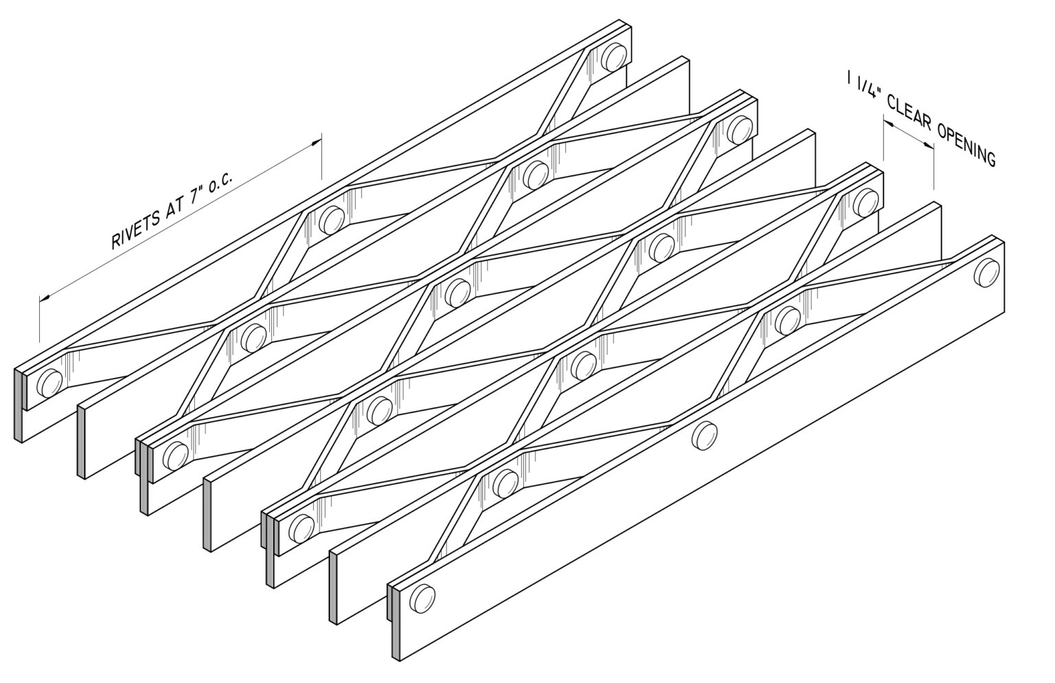 Riveted Gratings | Heavy-Duty Industrial Grating Solutions